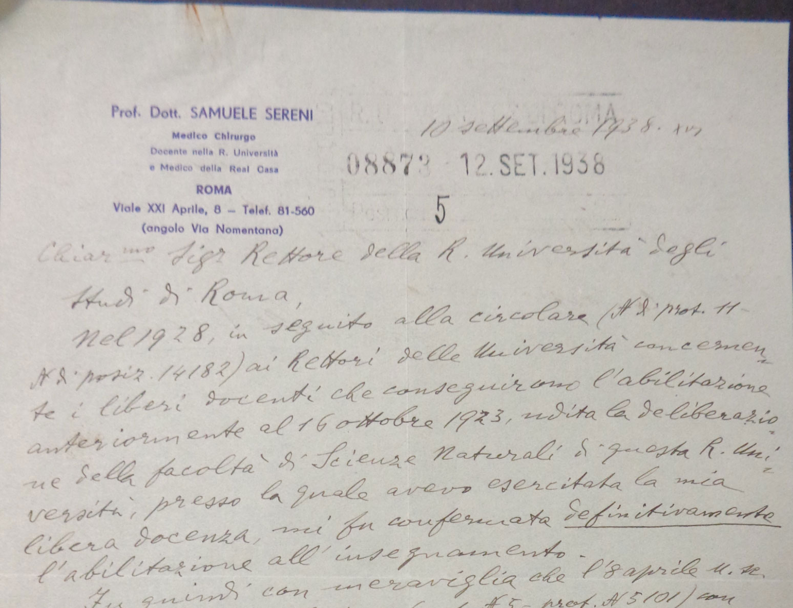 The Racial Laws at the University of Rome La Sapienza – Centro Primo ...